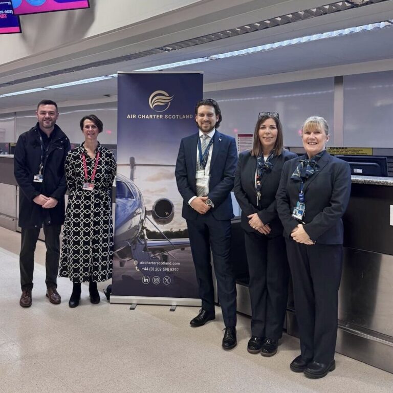 Wick-Aberdeen PSO Flight Takes Off with Air Charter Scotland - Air ...